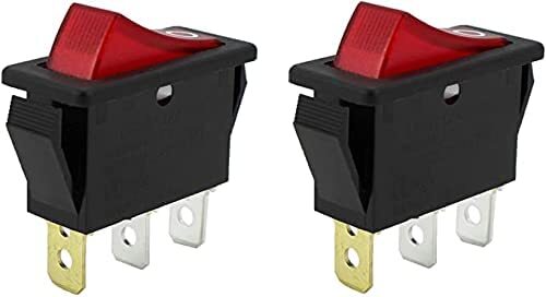 Plug And Play Rock Lights Parts Store-US Rocker Switch Lighted On Off ...
