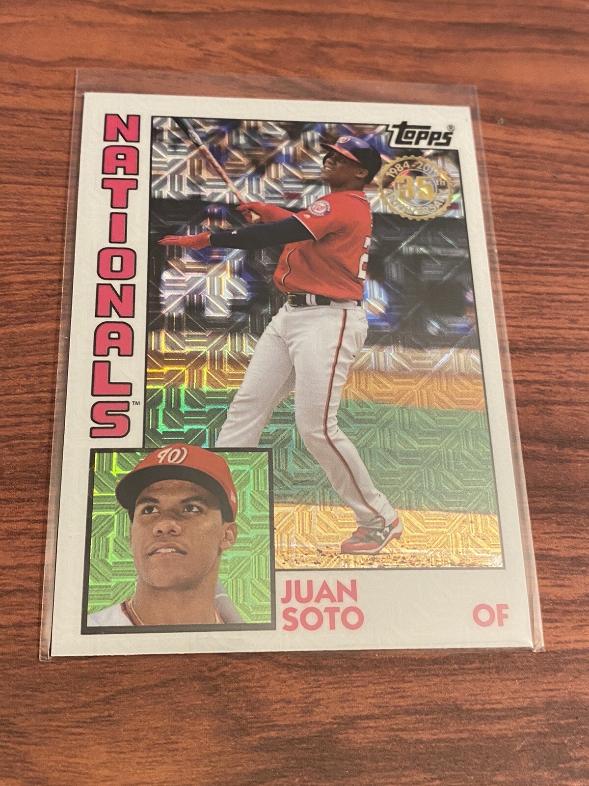 2019 Juan Soto Topps Chrome Mojo 1984 #T84-26 | eBay