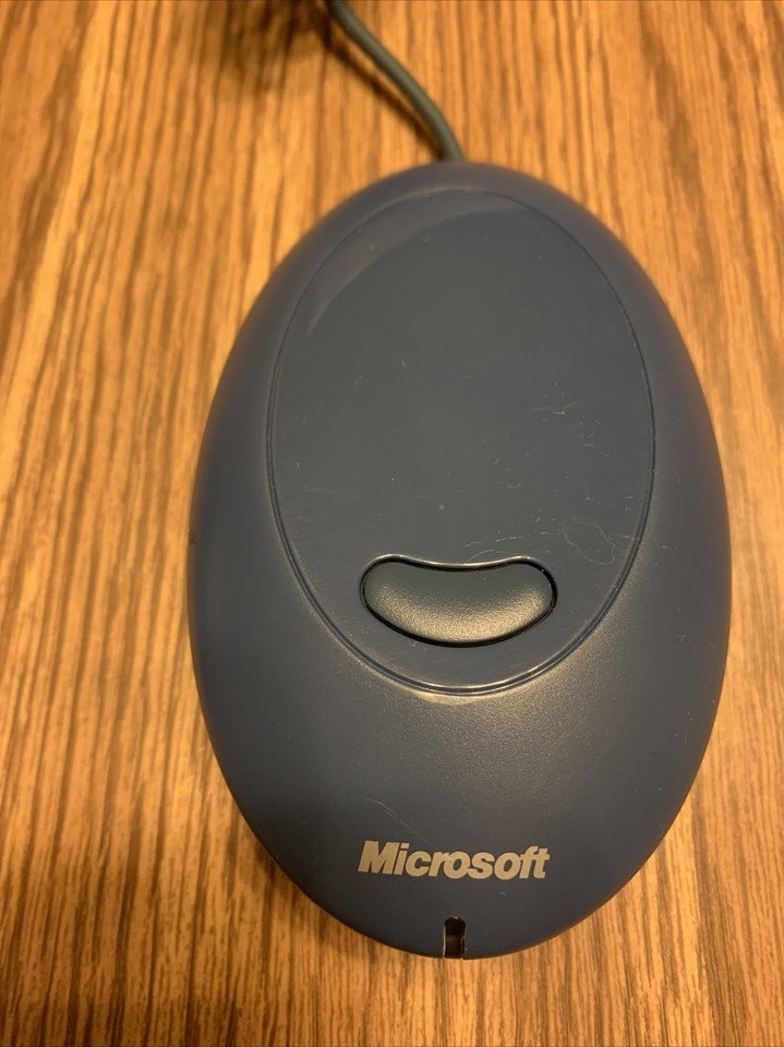 Microsoft Wireless Optical Mouse Blue CE0560 Cleaned And Tested | eBay