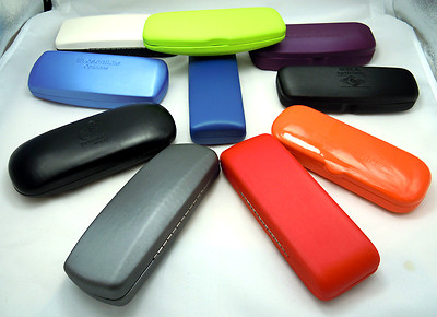 3 cases for the price of 1. NEW hard spectacle glasses case velvet ...