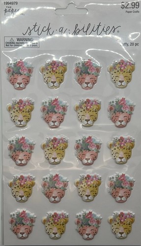 Animal Theme Stickers | Scrapbook Stickers | The Paper Studio | Stick-a ...