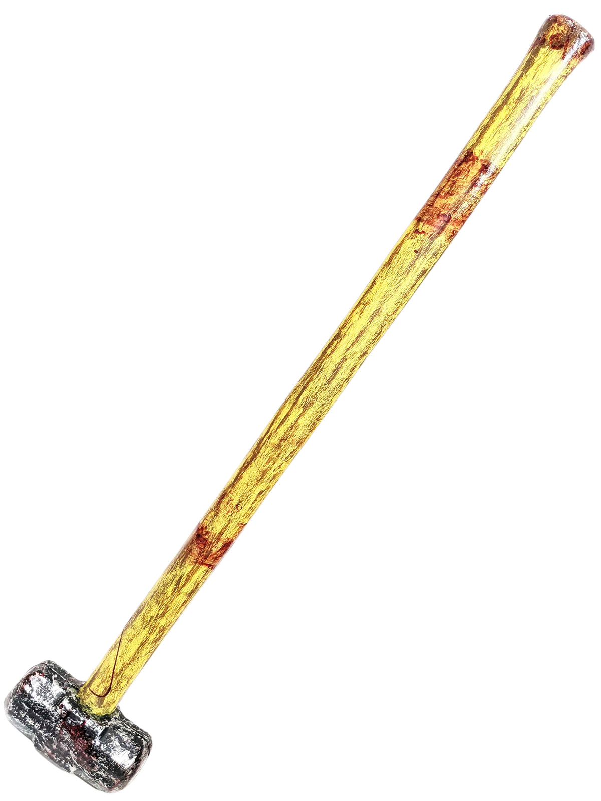 34" Foam Sledge Hammer Halloween Costume Accessory Bloody Blood Fake ...