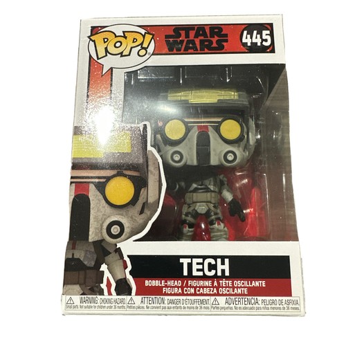Funko Pop! Star Wars: Bad Batch - Tech #445 New & Unopened Box W/ Pop ...
