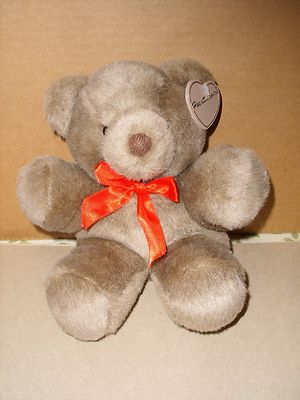 1990 Vintage The Summit Collection 9" Plush Heartwarmers Teddy Bear Red ...