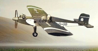 Ace 4-40 Sport Plane 57" Wingspan RC Model Airplane Printed Plans ...