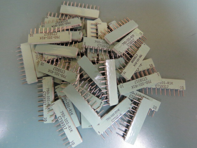 CTS 750-101-R1K Qty of 14 per Lot Resistor Network Ceramic 1K Ohm 100V ...