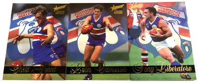 1995 SELECT AFL SENSATION FACTORY CARD SET FULL BASE CARD TEAM SET(3 ...