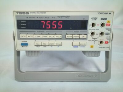 YOKOGAWA 7555-01 DIGITAL MULTIMETER UNIT Operation Confirmed Used ...