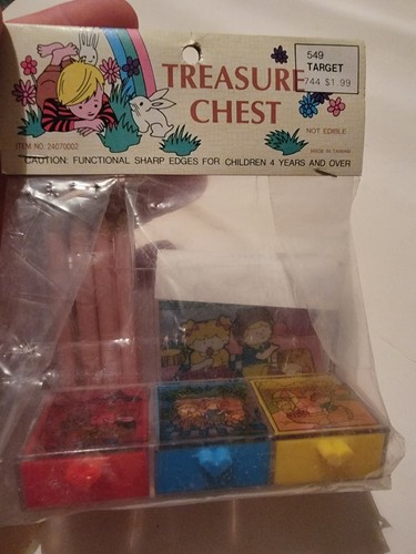 Vintage Target Treasure Chest School Supply Kit Deadstock 80s Sandy ...