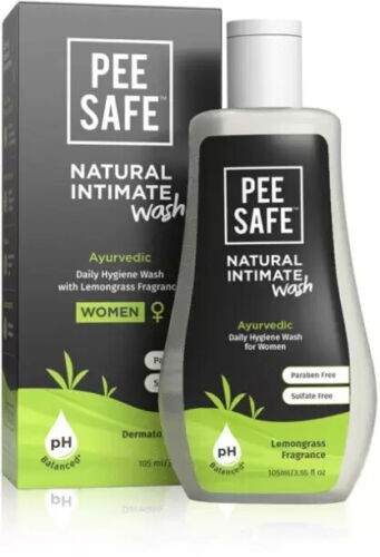 Pee Safe Natural Intimate Wash for Women - Intimate Wash (105 ml, Pack ...