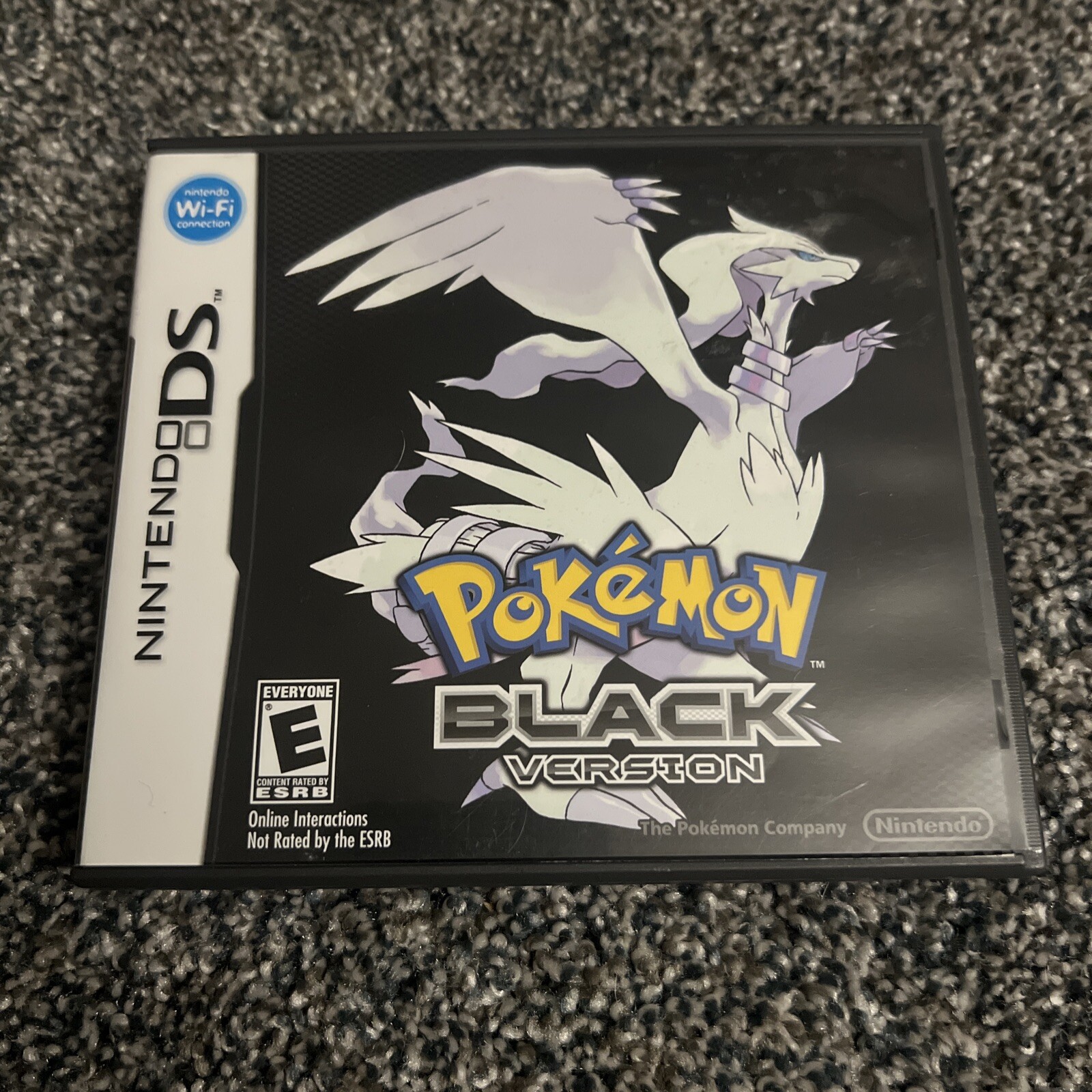 Pokemon Black Version Authentic Complete Nintendo DS Game CIB Works ...