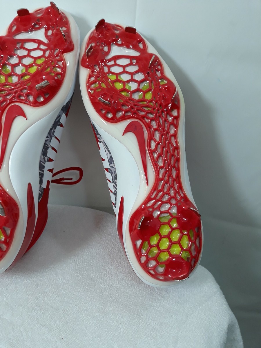 NIKE FORCE ZOOM TROUT 4 Mid Metal Mens Size 13 Baseball NIKE FORCE ZOOM TROUT 4 Mid Metal Mens Size 13 Baseball