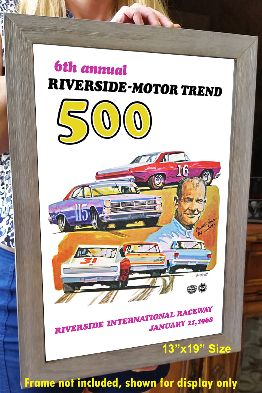 Riverside International Raceway - 1968 Motor Trend 500 Parnelli Jones ...