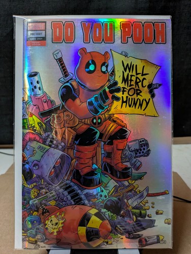 DO YOU POOH? DEADPOOL WILL MERC FOR HONEY HOMAGE Holofoil AP3 | eBay