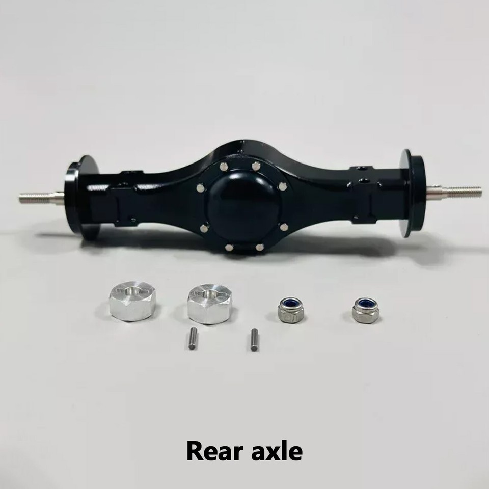 Metal Rear/Rear Through Axle for 1/14 Tamiya RC Truck Car Scania 770S ...