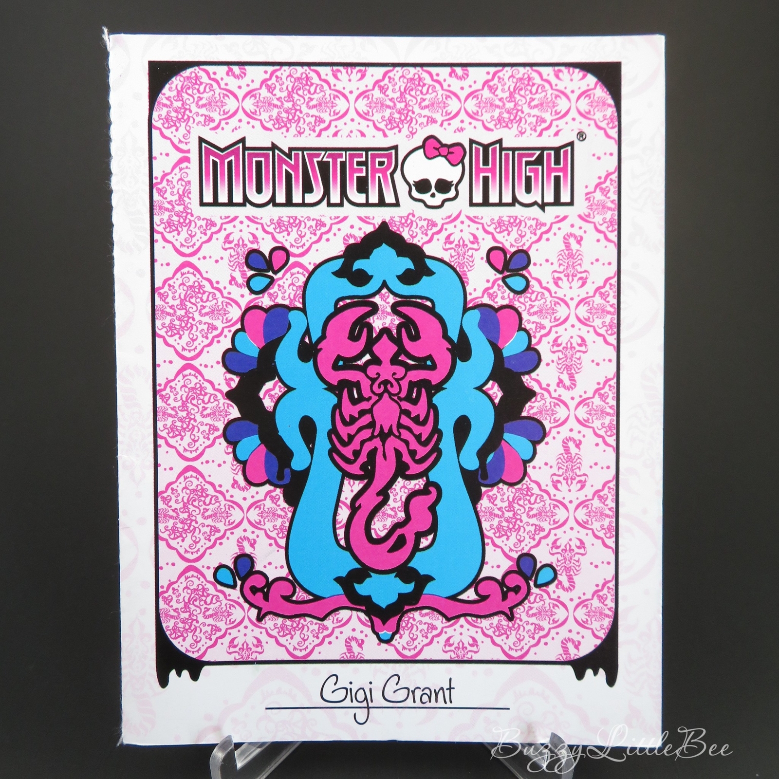 Monster High Diary Book Booklet 2013 Gigi Grant Scaremester | eBay