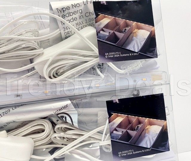 Ikea Ledberg Led Light Strip White 804.308.26 for sale online | eBay