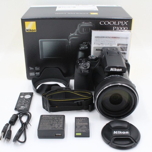 Nikon Coolpix P1000 digital camera With original box & lens Top Mint ...
