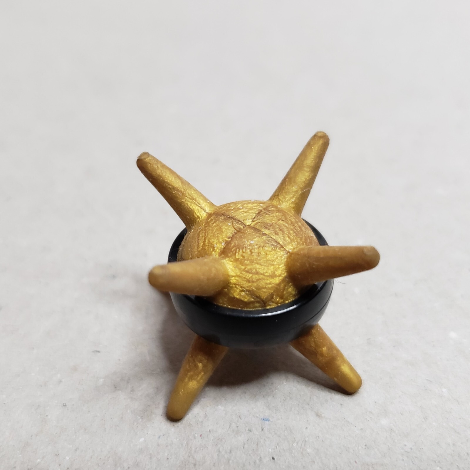 LEGO Bionicle Thornax Fruit Spiked Ball Pearl Gold 85582pb01 Black Band ...