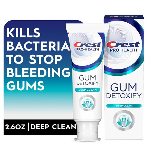 Crest Pro-Health Gum Detoxify Deep Clean Toothpaste, 2.6 oz | eBay
