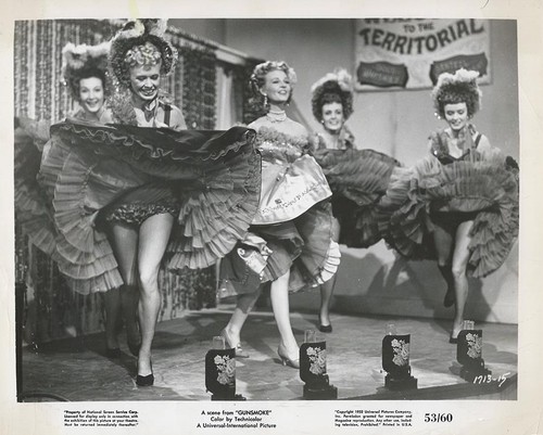 Audie Murphy, Susan Cabot - Gunsmoke (1953) - 8 x 10 Original ...