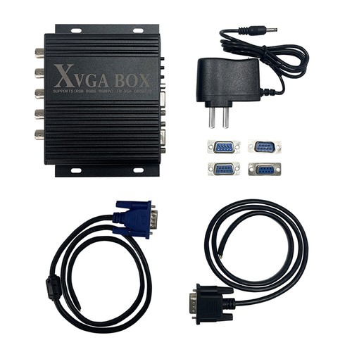 RGBS MDA CGA EGA To VGA Industrial Video Converter Set PlugAndPlay Z4Q6 ...
