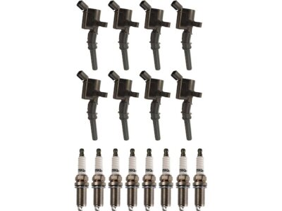 21TS54X Ignition Coil Set with Spark Plugs Fits 1998-2011 Ford Crown ...
