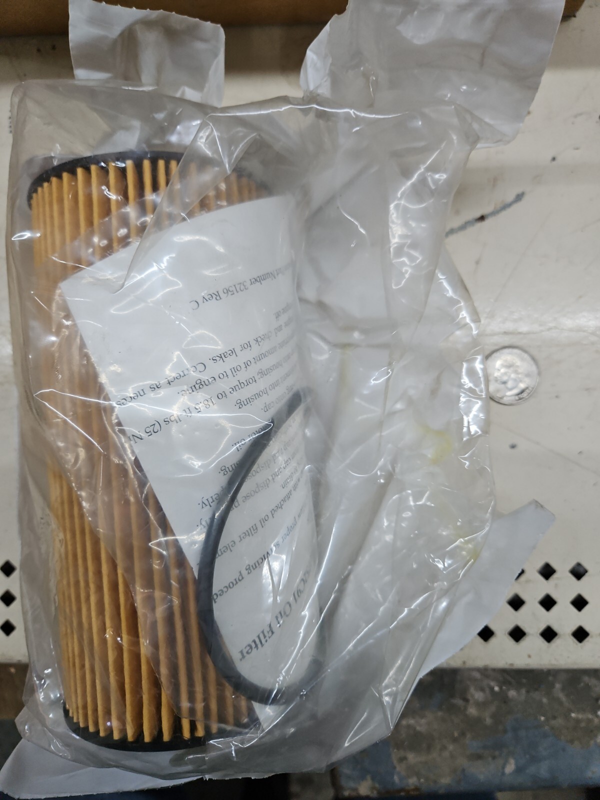Genuine Navistar 1840752C91 International Kit, Oil Filter Element NIP ...