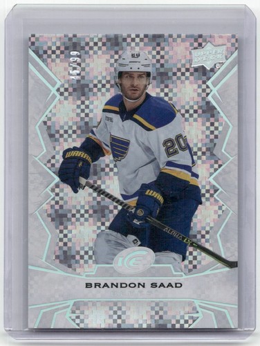 2022-23 UD ICE BRANDON SAAD BASE /99 #10 | eBay