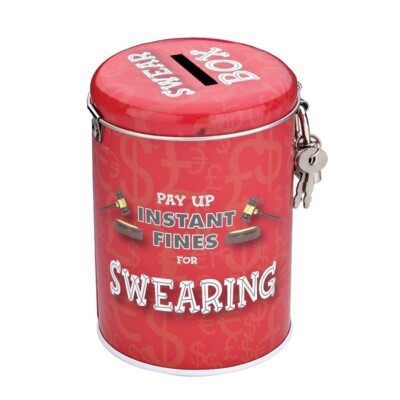 Swearing Fines Money Tin - Novelty Money Box | eBay Australia