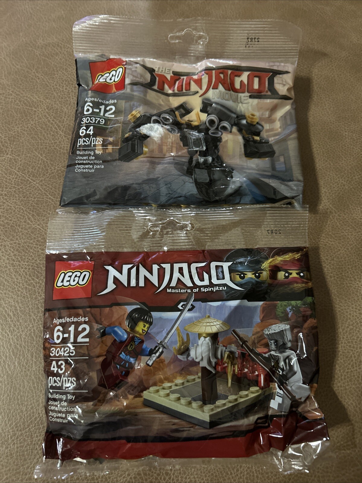 Lot of 2 Lego Ninjago Masters Spinjitzu 30425 & Movie 30379 Sealed New ...
