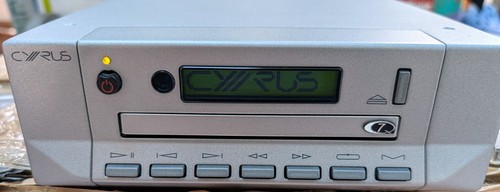 CYRUS CD7 Q CD Player Silver - RARE £350 AUDIOPHILE Q DAC UPGRADE ...