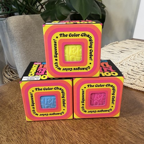 Nee Doh Color Changing Cube NeeDoh Fidget Toy Squishy Qty: 1 Random ...