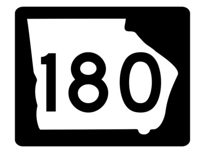 Georgia State Route 180 Sticker R3846 Highway Sign | eBay