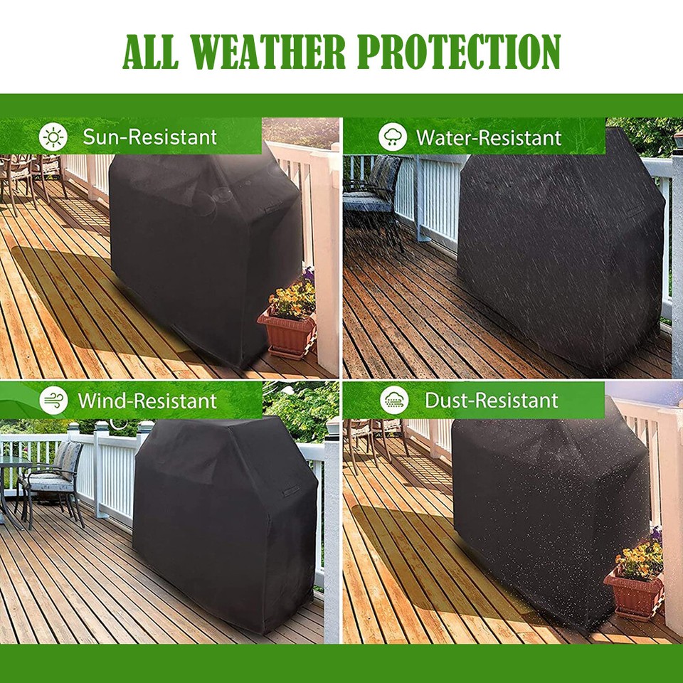 Waterproof Outdoor Grill Cover Barbecue Bbq Gas Heavy Duty UV Protector ...