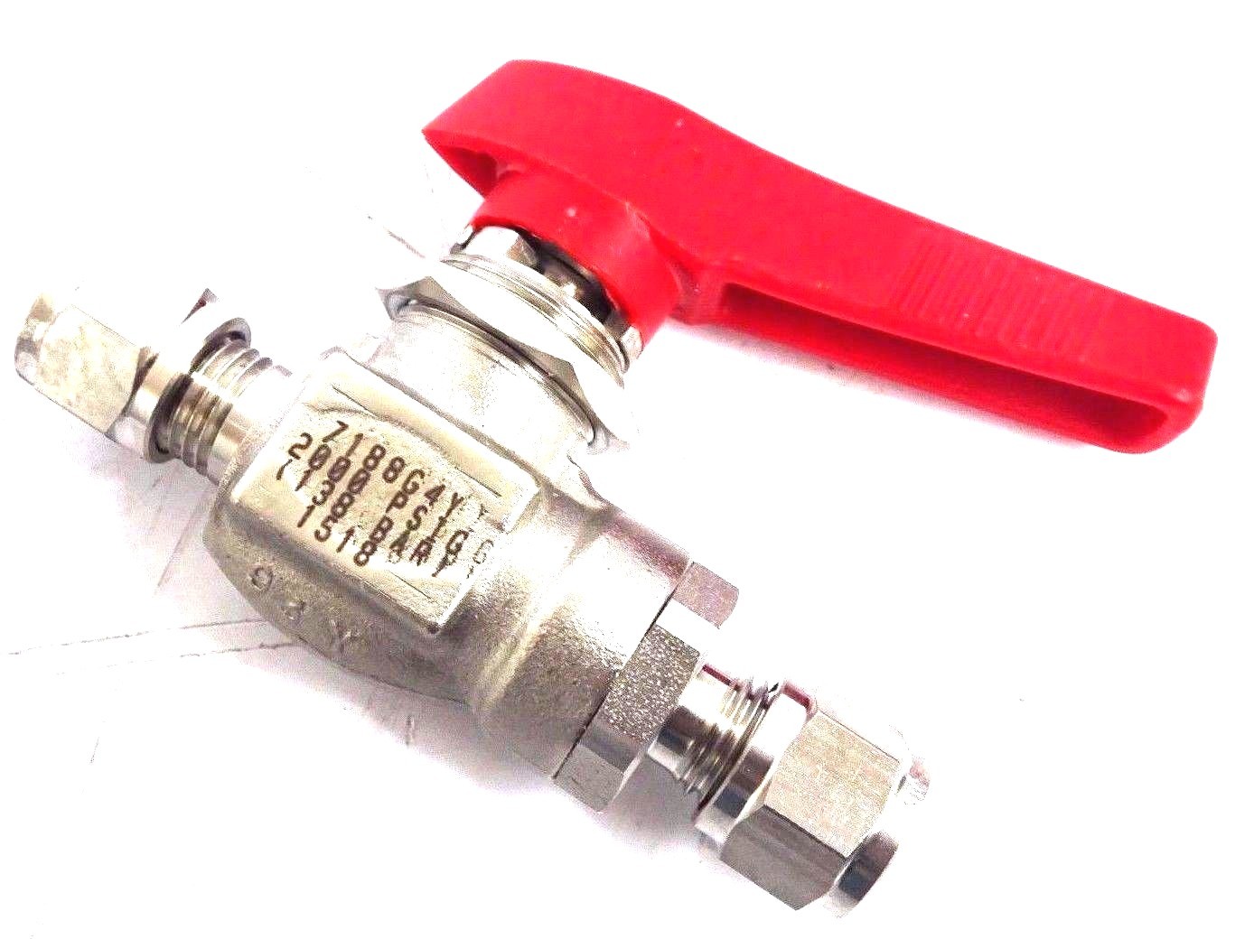 NEW HOKE 7188G4Y BALL VALVE TUBE CONNECTION | eBay