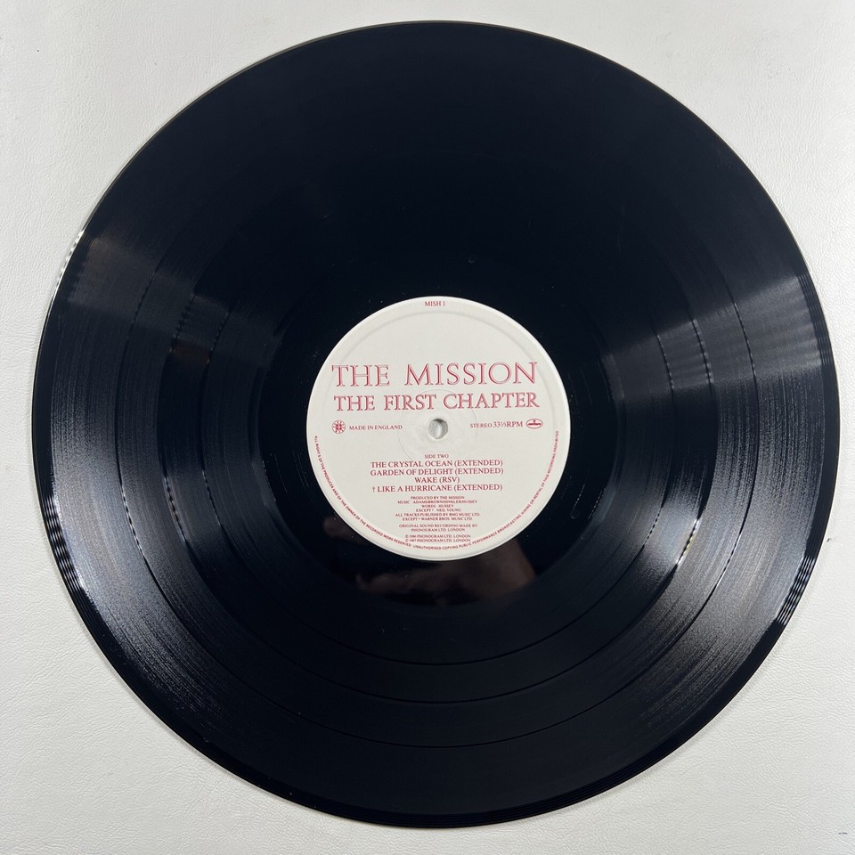 THE MISSION “The First Chapter” LP/Mercury MISH 1 (EX) UK 1986 | eBay