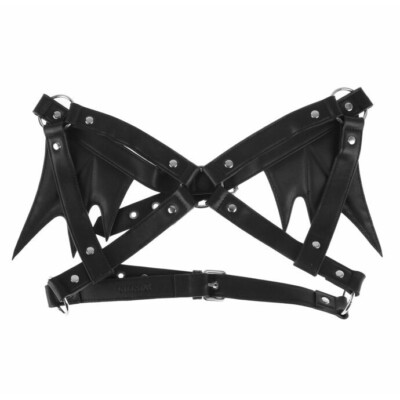 Killstar Totally Bats Harness Goth Grunge Punk Alternative O-Ring ...