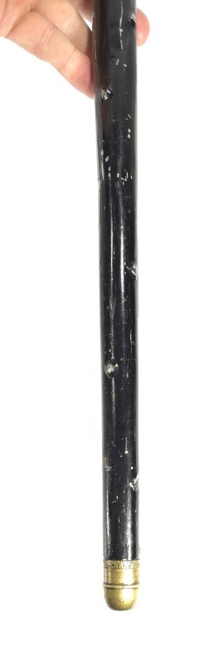 Rare Antique Metal Pneumatic Air Compression Gadget Cane Walking Stick ...