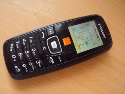 EASY CHEAP SENIOR DISABLED BASIC KIDS SPARE SAMSUNG SGH-C120 ON ORANGE ...