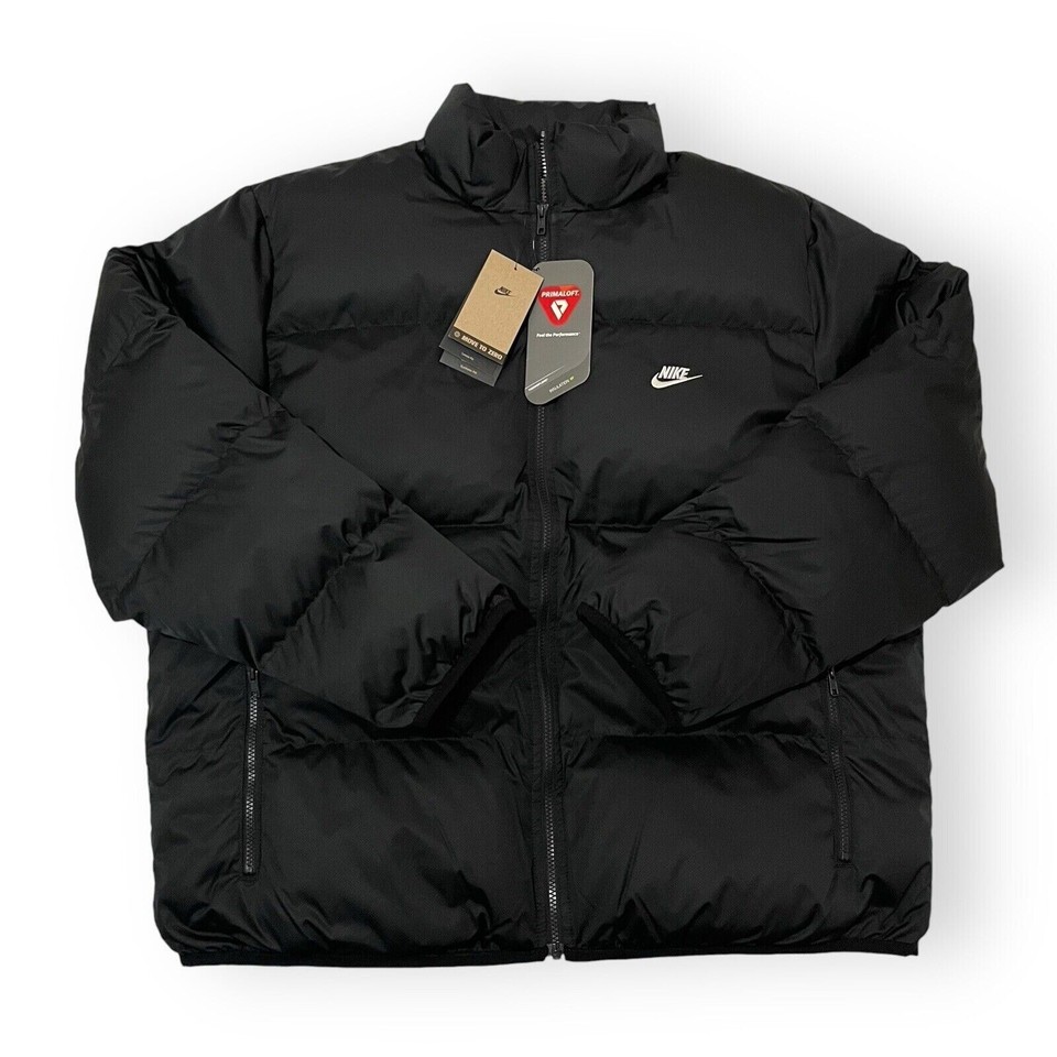 Nike Sportswear Club Puffer Jacket Black Primaloft FB7368-010 Men's ...