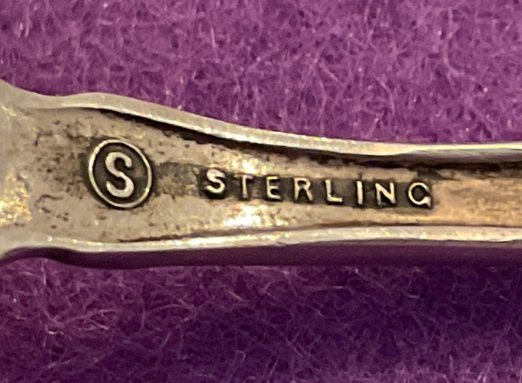 RARE Lower Jaws Wisconsin Dells Boat Pine Tree 5.5" Sterling Souvenir ...