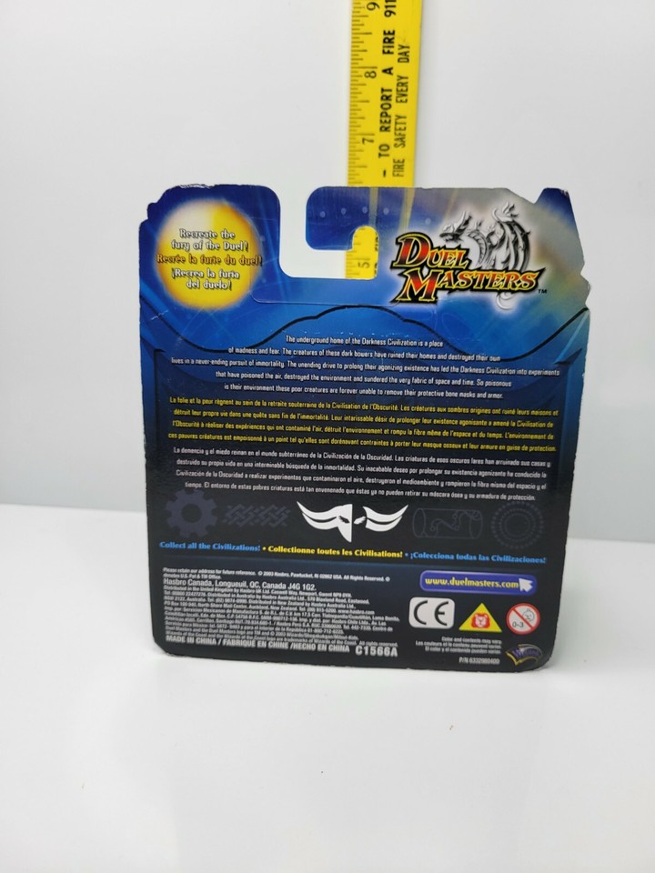 Duel Master Deathliger Lion of Chaos & Bone Spider Hasbro Figure Set ...