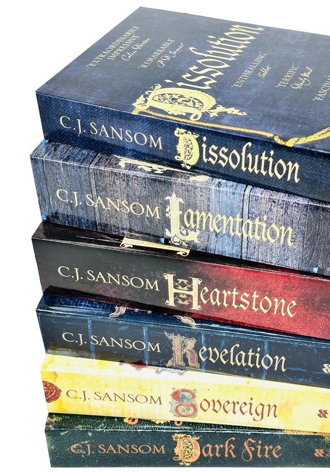 The Shardlake Series Collection 6 Books Set By C.J. Sansom, Dissolu | C ...