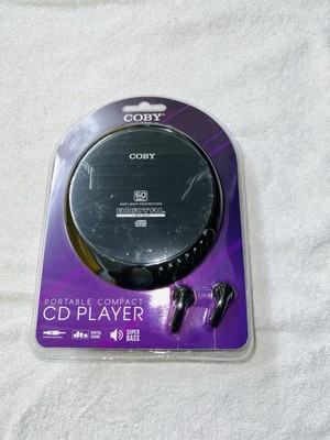 Coby Portable Compact CD Player w/ Anti-Skip Protection w/Stereo Super ...