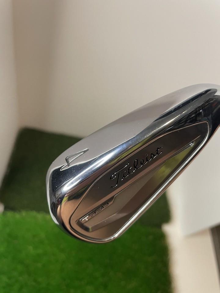 Titleist T350 4 Iron Golf Club AMT Red S300 Stiff Steel Shaft RH MINT ...