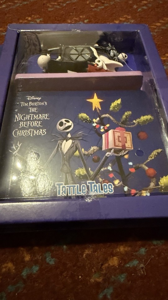 Nightmare Before Christmas Tattle Tales 4 figures + story book | eBay UK