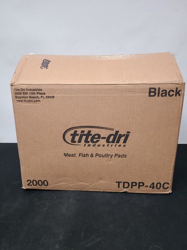 tite-dri Back 4" x 7" Absorbent Meat, Fish and Poultry Pad 40 Grams ...