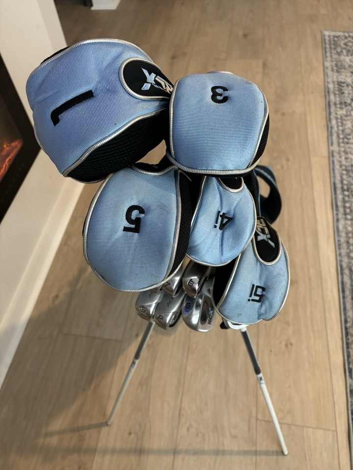 Acuity Rbz Women’s Complete Golf Club Set-12 Club Set With Bag & Rain ...