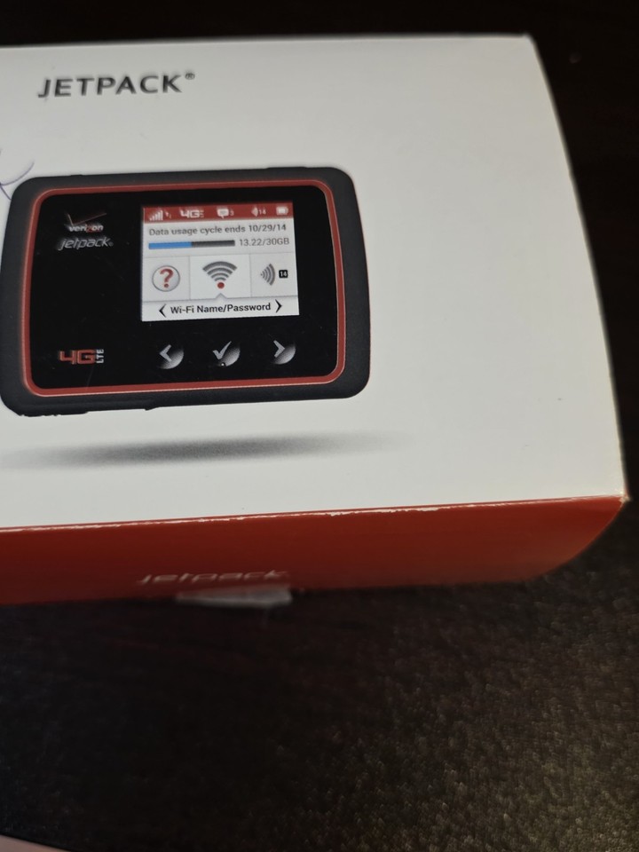Verizon Wireless Jetpack Mifi Mobile Hotspot MIFI6620L 4G LTE A2 New ...